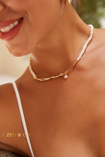 ANYA Statement pearl necklace – ZEN&CO Studio