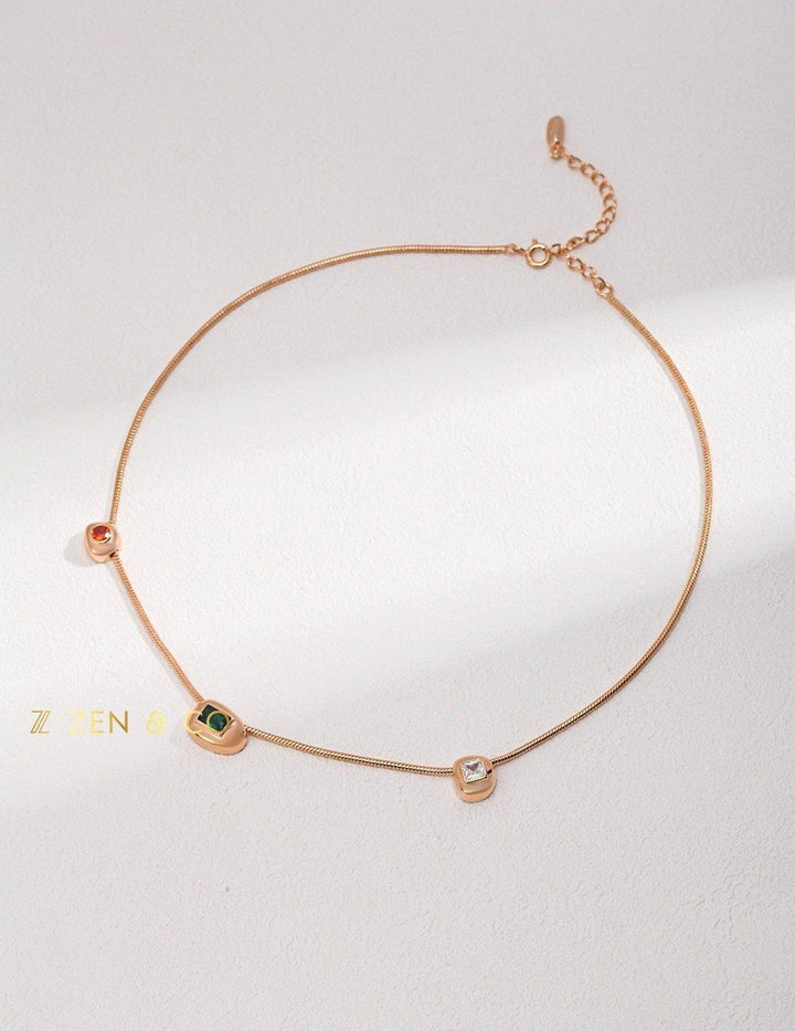 VANESA Multicolor Charm Necklace – ZEN&CO Studio